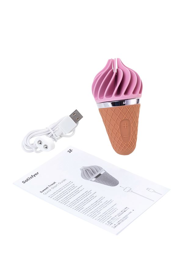 Satisfyer layons Sweet Treat Vibratör, silikon, pembe, 10,4 cm