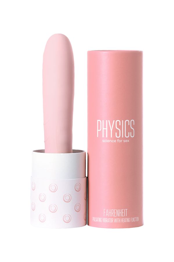 PHYSİCS FAHRENHEİT Titreşimli Toplu Isıtmalı Vibratör, silikon, pembe ...